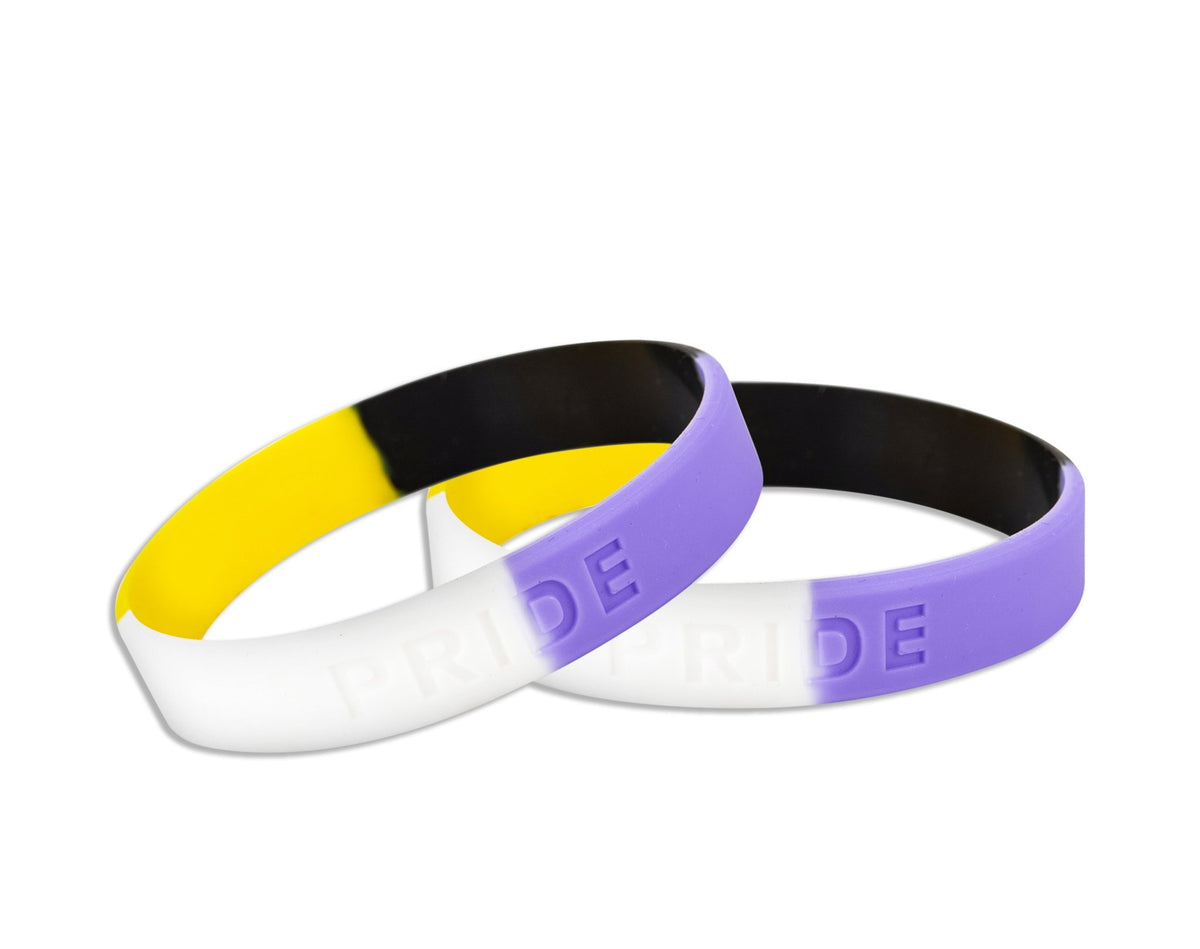 Bulk Non-Binary Bracelets for Pride Parades, Gift Giving, LGBTQ Events ...