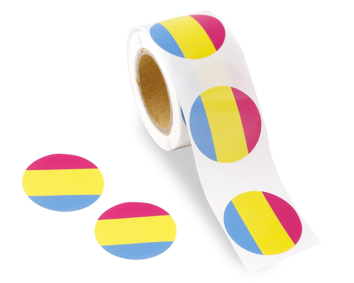 Bulk Pansexual Stickers for LGBTQ Gay Pride Awareness and Support – The ...