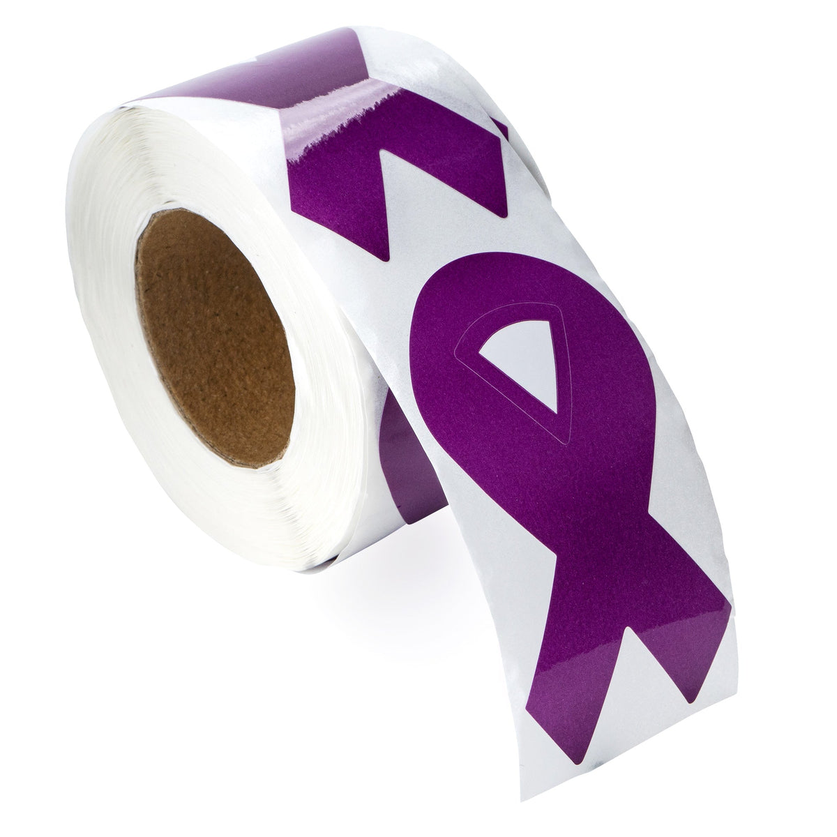 Purple Ribbon Stickers & Decals for Crohn's Disease Awareness – The ...