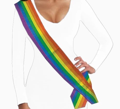 Wholesale Rainbow Sashes for PRIDE Parades, Gay Pride Pageant Sashes ...