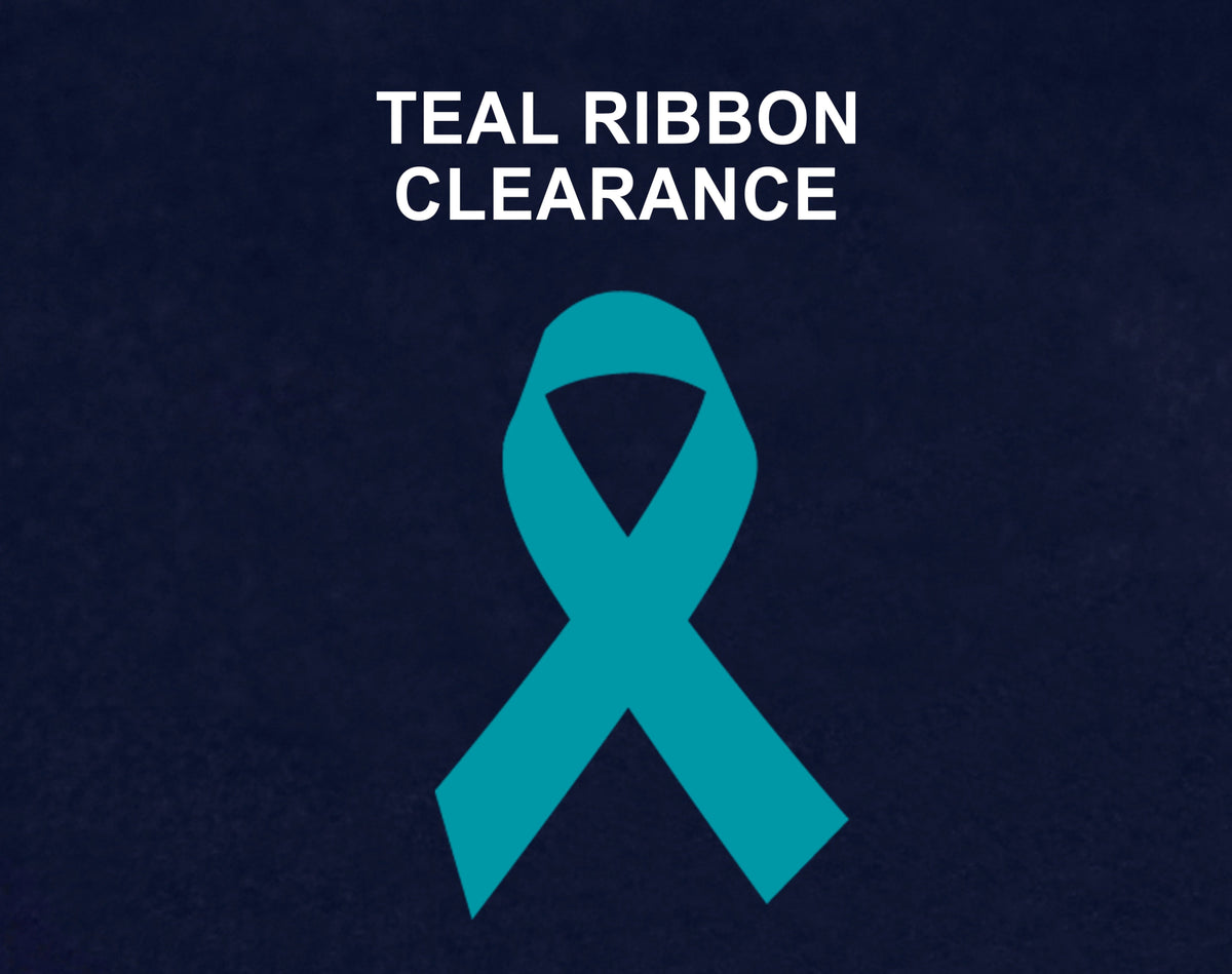 Wholesale Teal Ribbon for Ovarian Cancer, OCD & PTSD Awareness – The ...