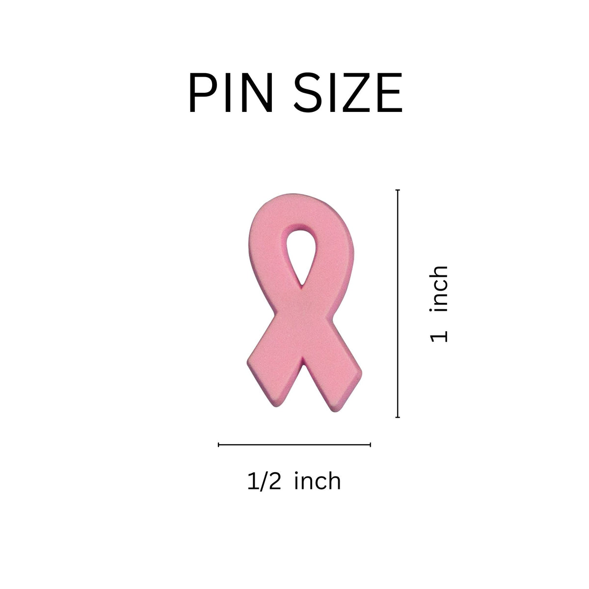 10 Pack Pink Ribbon Lapel Pins | Bulk Breast Cancer Pins – The ...