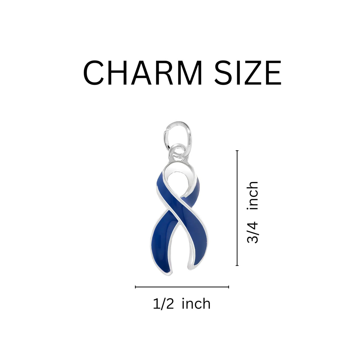 Bulk Dark Blue Ribbon Rope Style Bracelets for Child Abuse, Colon ...