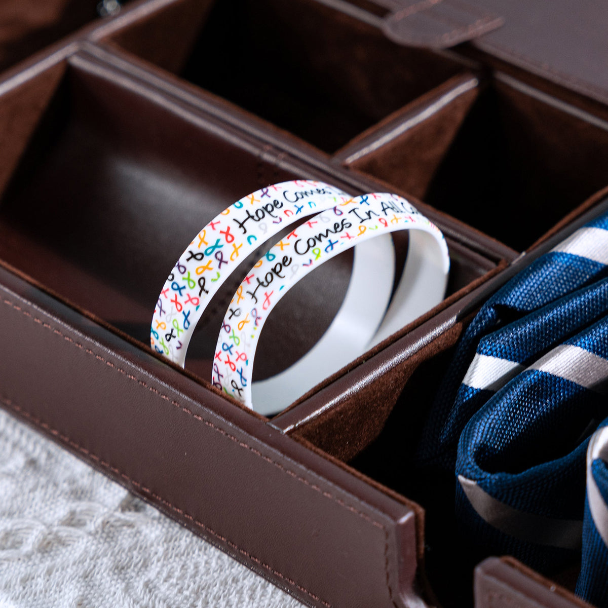 Bulk Hope Comes In All Colors Silicone Bracelets, Cancer Wristbands ...