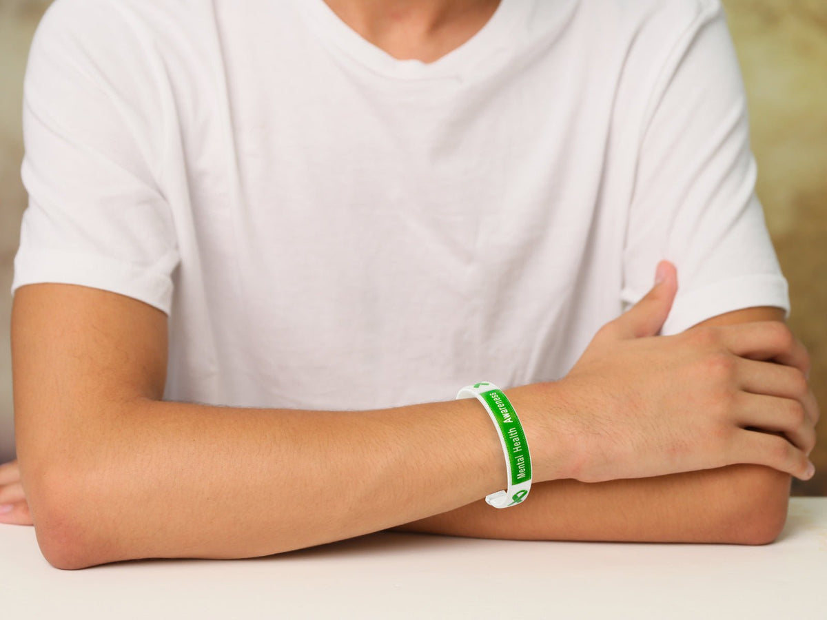 Mental Health Bangle Bracelets - Bulk Packs, Low Prices – The Awareness ...