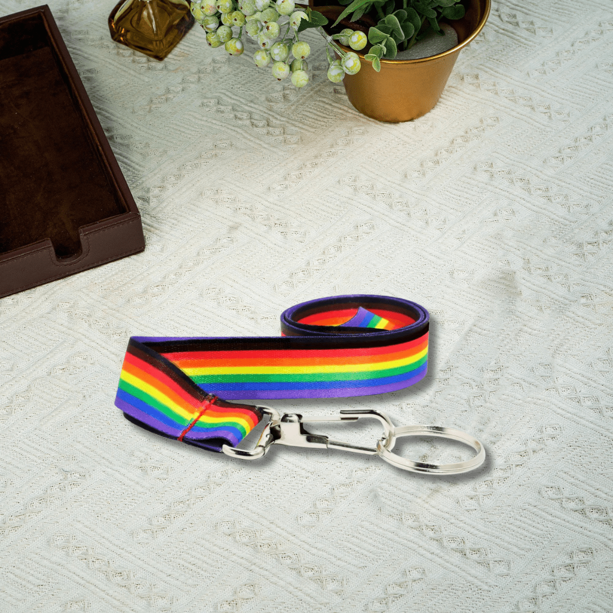 Bulk Philadelphia's 8 Stripe Pride Lanyards, Philly Pride Flag Lanyards ...