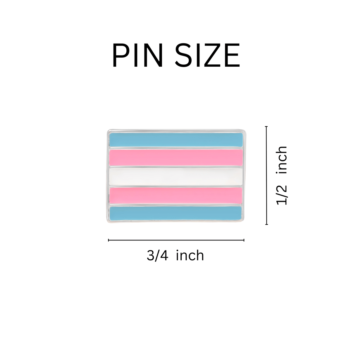 Transgender Flag Pins, Bulk Transgender Lapel Pins – The Awareness Company