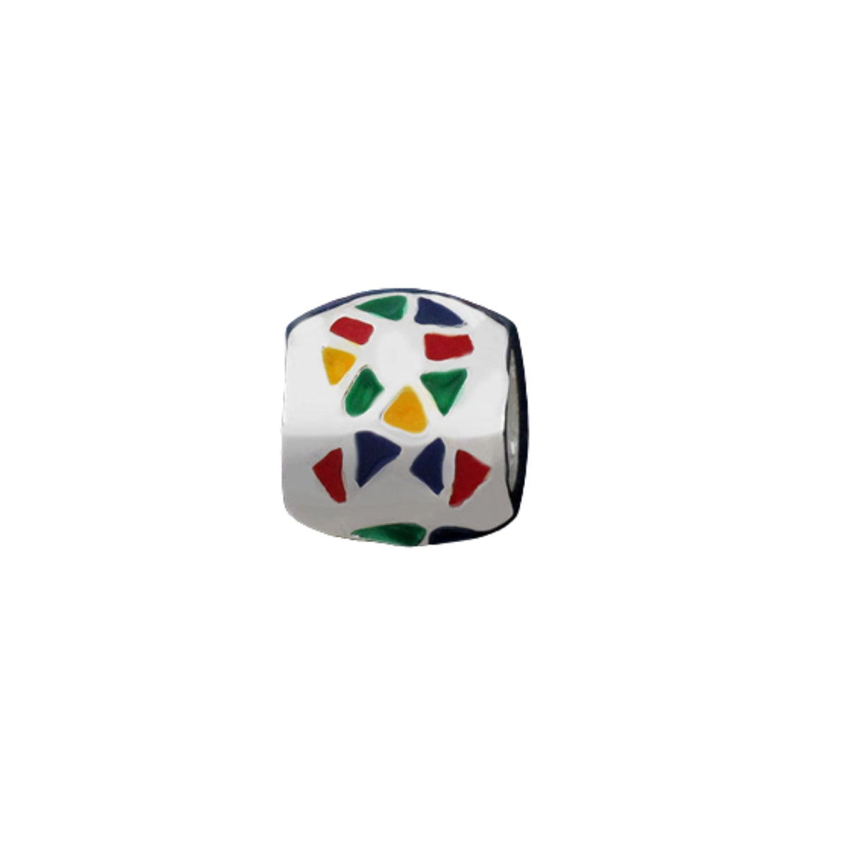 Bulk Pandora Style Autism Ribbon Barrel Charms, Autism Awareness - The ...