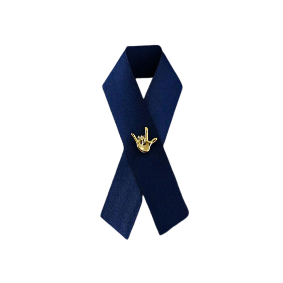 Bulk Gold Deafness I Love You Sign Language Symbol Lapel Pins Wholesale ...